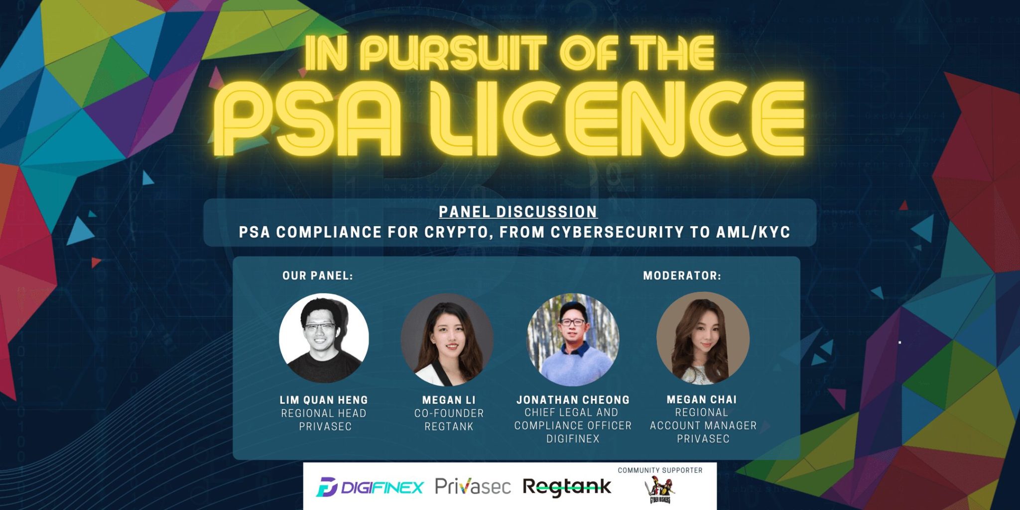 Panel Discussion: In Pursuit of The PSA Licence - Privasec Global
